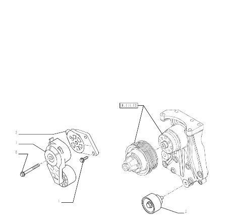 Rolka napinająca Case,New Holland,2852245,504065879,87803068