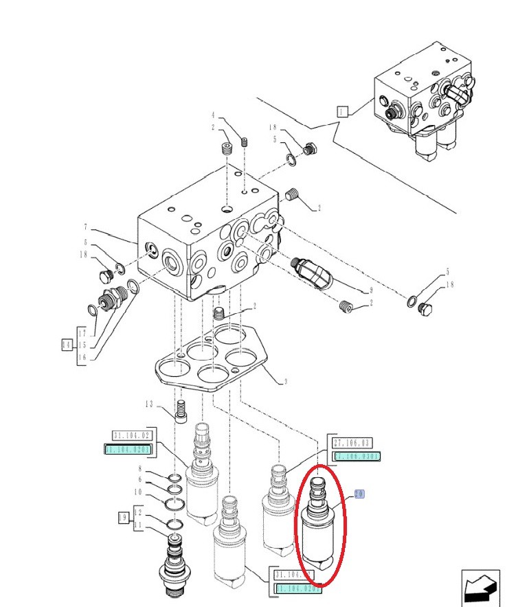 84286799 ELEKTROZAWÓR Case Puma ,Maxxum , Farmall , Steyr CVT , Pro...